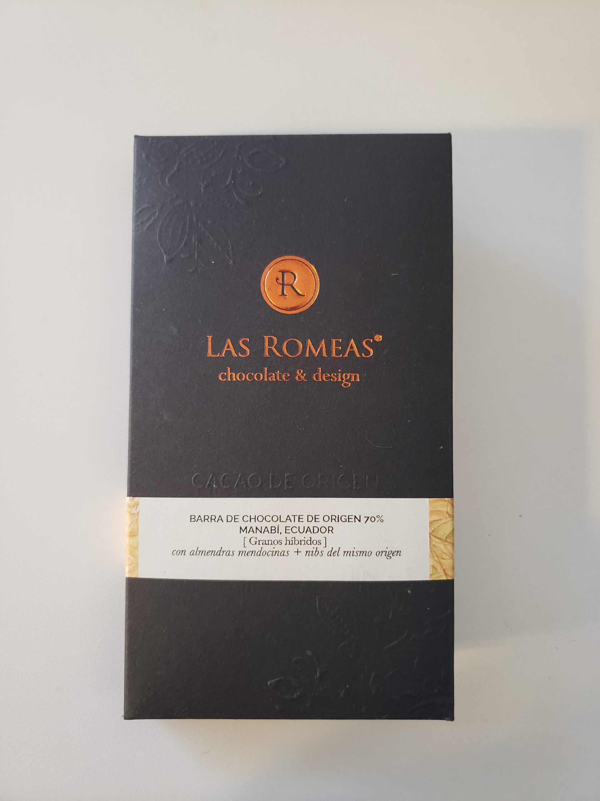 Chocolate Ecuador Manabí 70% - Las Romeas - Coffee Tiger Co